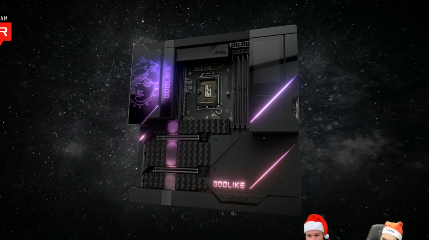 MSI MEG Z690 GODLIKE mobo: built-in 3.5-inch LCD as big as OG iPhone