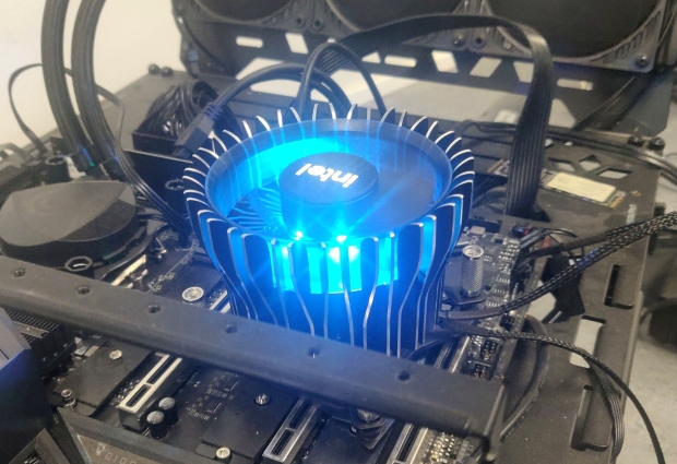 Intel's new 12th Gen Core 'Alder Lake' retail stock cooler teased
