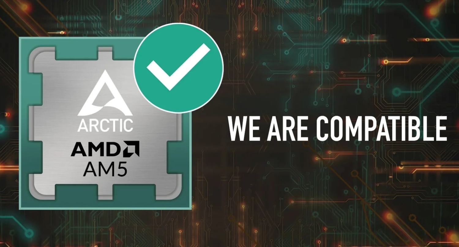 Arctic: yep, all of our CPU coolers will work on AMD's new AM5 socket