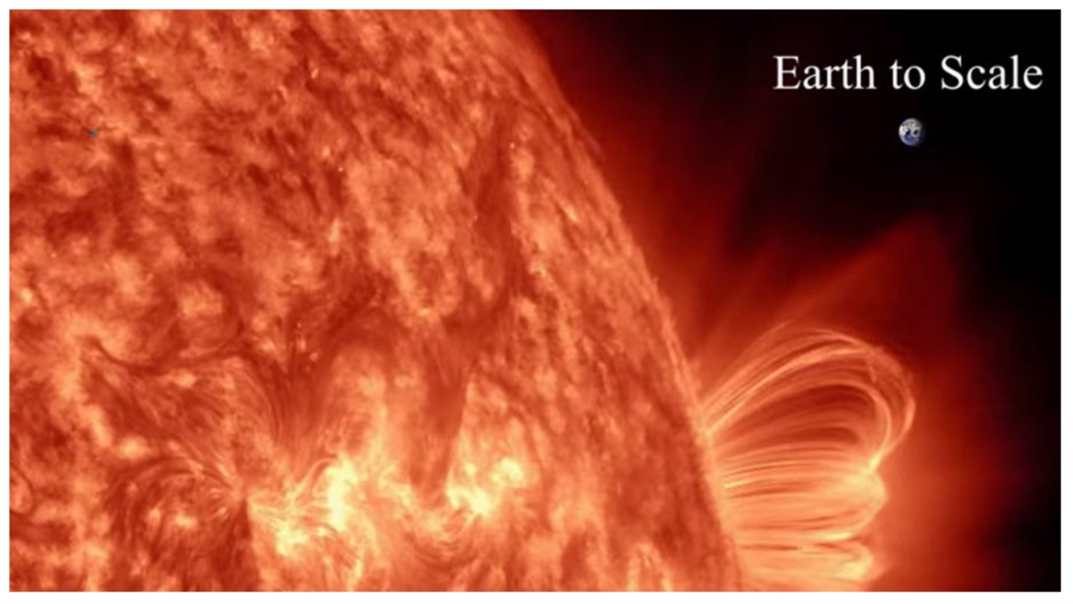 Sunspot Size Of 3 Earth s Is Facing Us Doubling In Size Every 24hrs