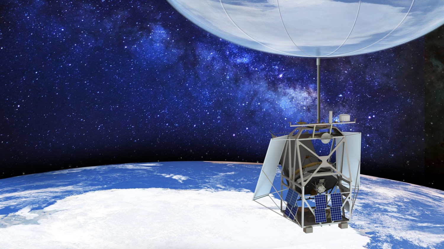 NASA is launching a balloon into the atmosphere with a giant telescope