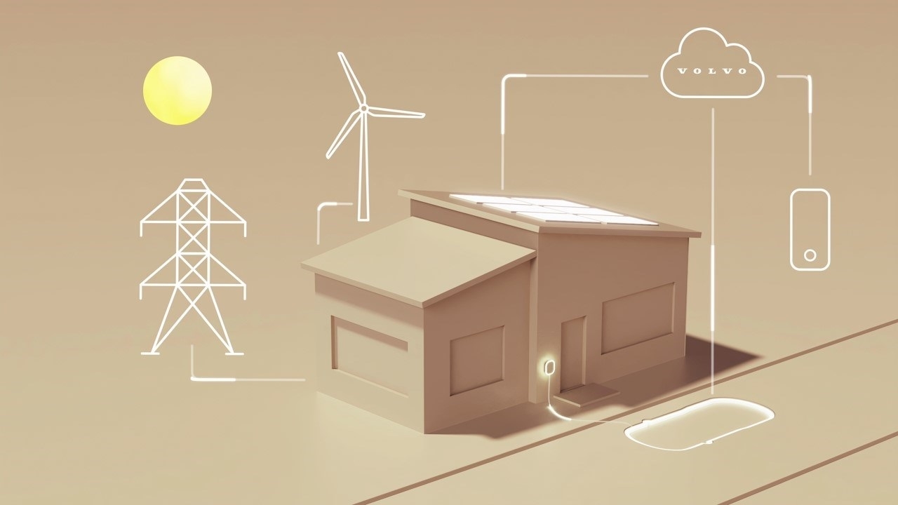Volvo EX90 electric SUV could power your house if there's a blackout