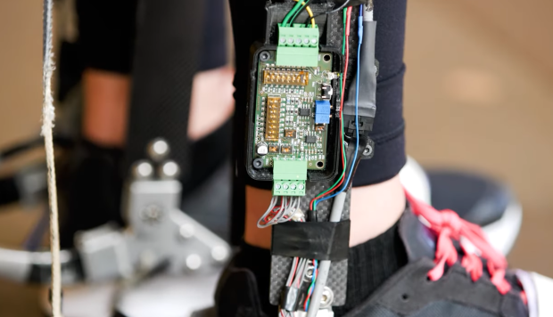 Stanford researchers create exoskeleton boot to help people walk Stanford researchers create exoskeleton boot to help people walk