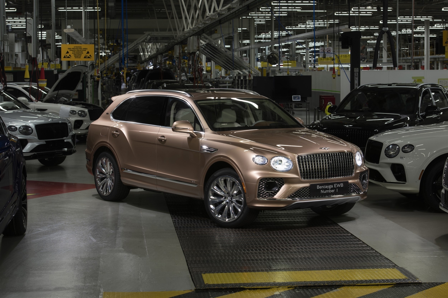 Bentley now producing series production of Bentayga Extended Wheelbase