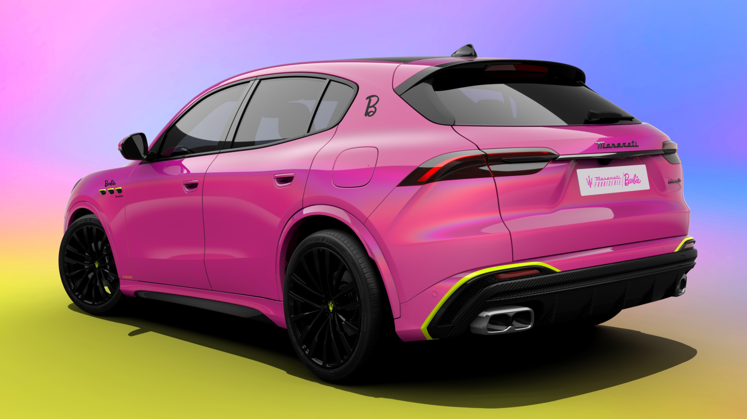 Maserati Grecale SUV gets a special Barbie bespoke edition after ...