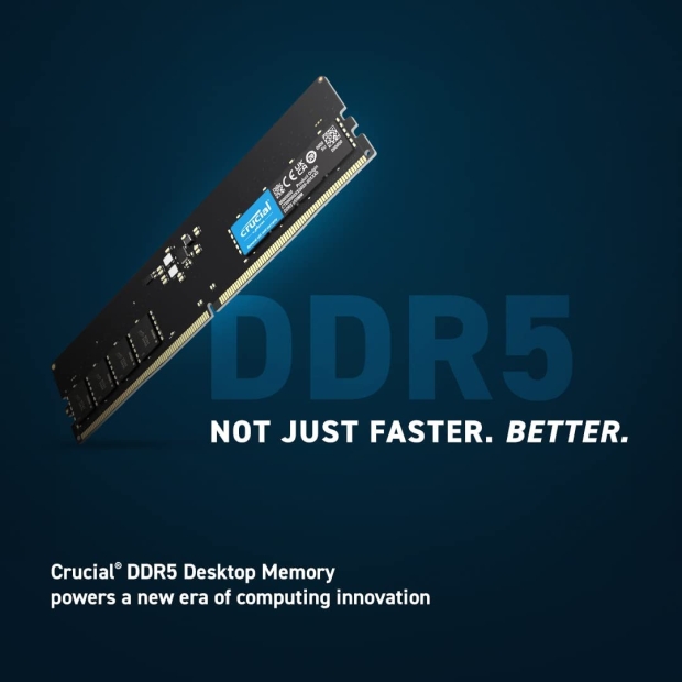 Micron has announced new DDR5 memory modules in 24GB and 48GB capacities Micron has announced new DDR5 memory modules in 24GB and 48GB capacities