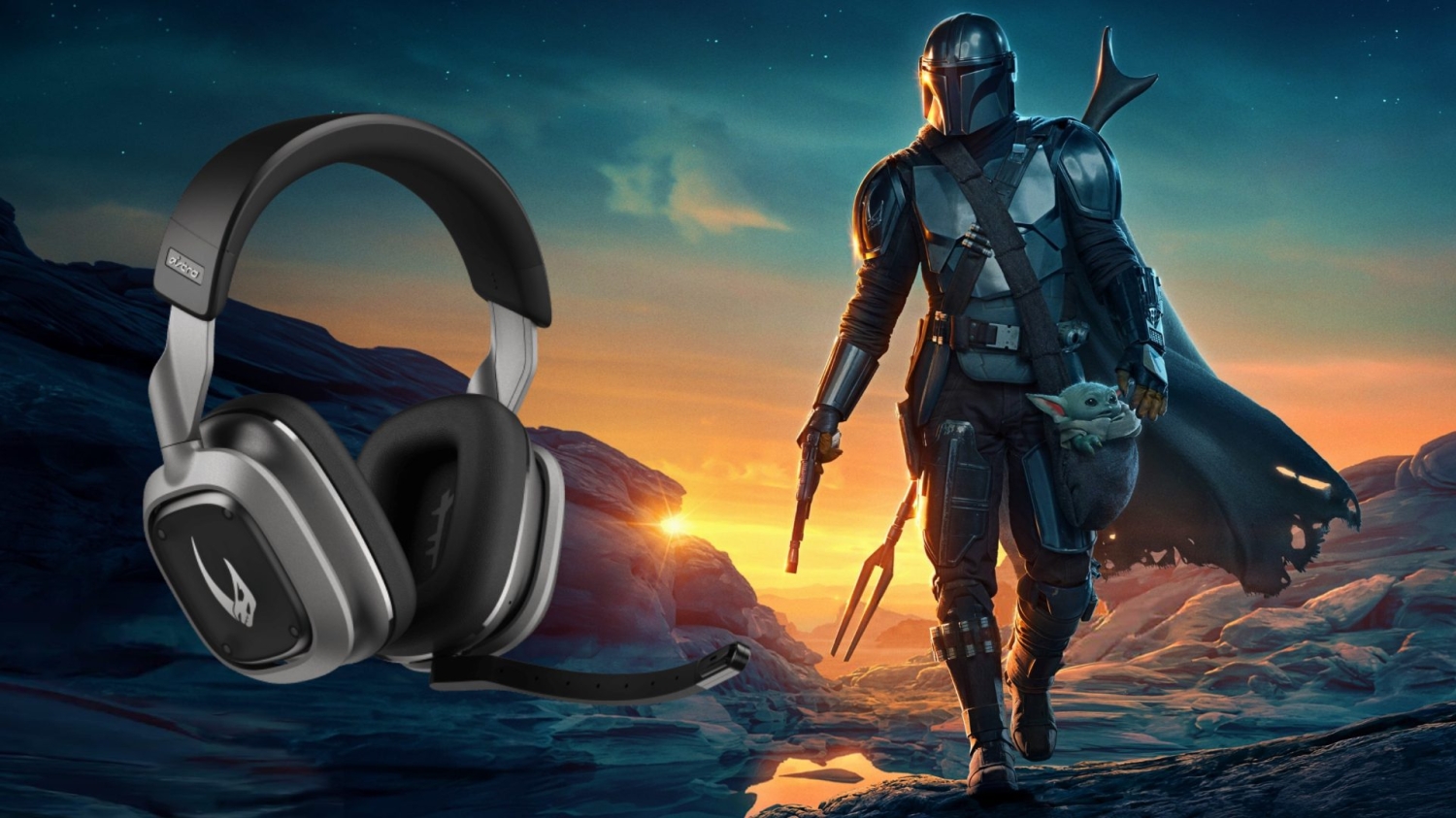 Here's a stylish Star Wars Mandalorian Logitech G A30 Wireless Gaming ...