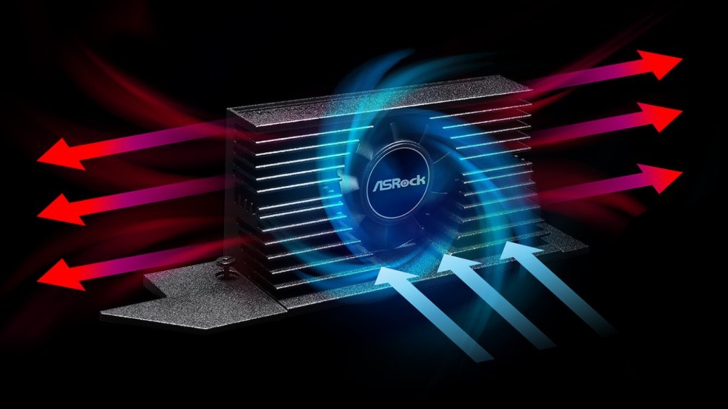 With PCIe Gen 5 SSD speeds ASRock is releasing an SSD heatsink range ...