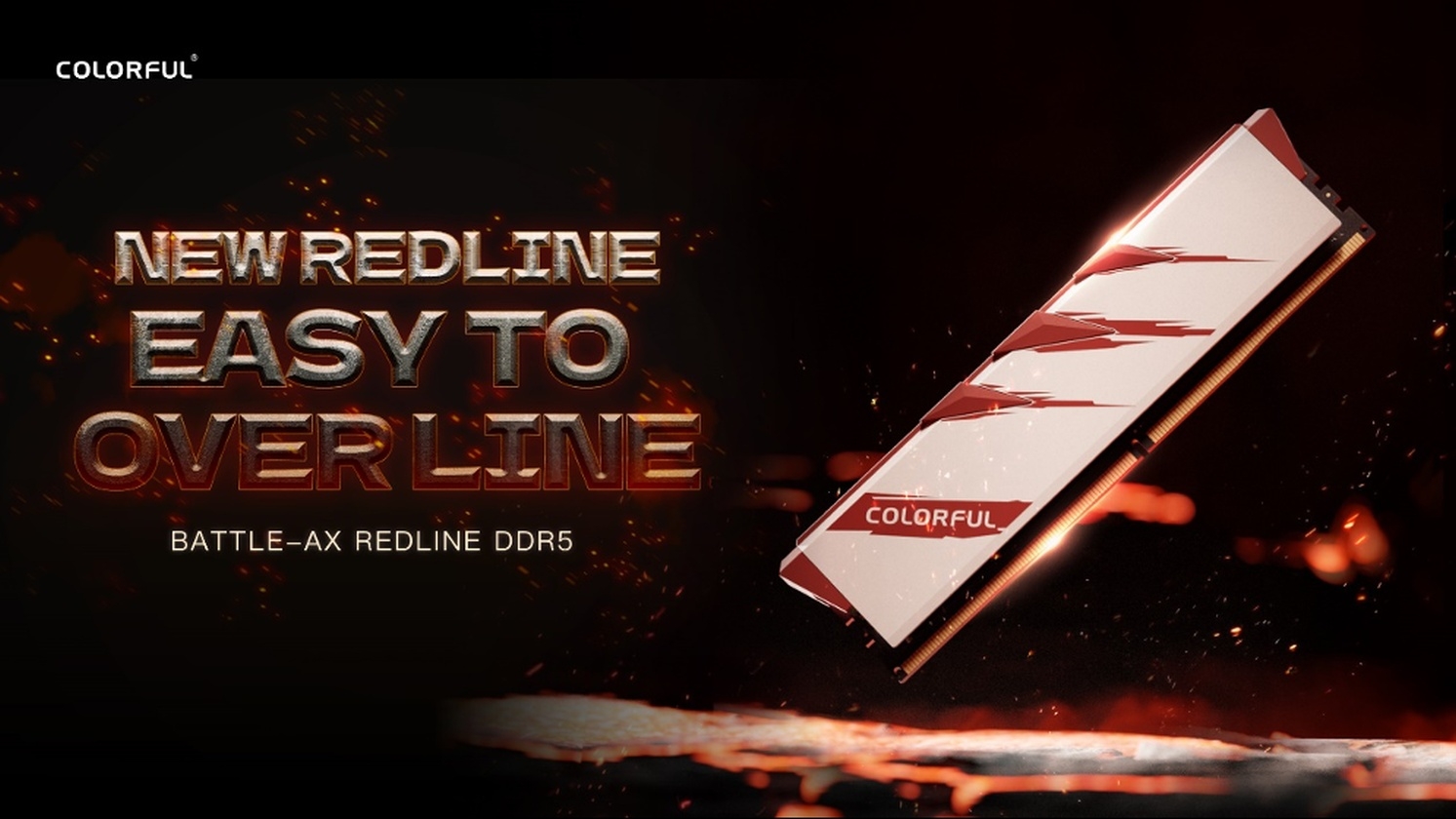 COLORFUL Announces Battle-Ax Redline DDR5 and DDR4 Gaming Memory
