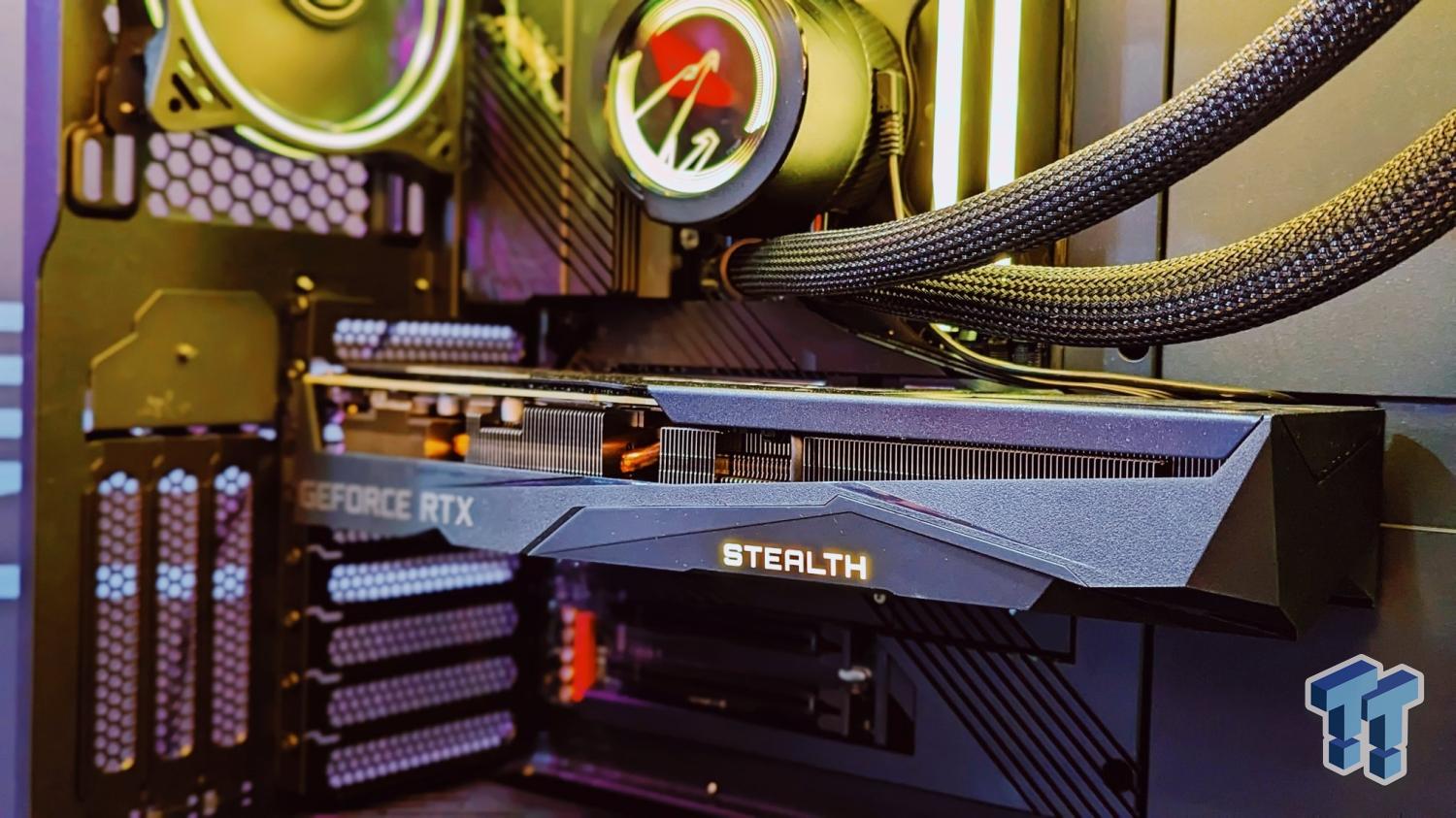 AORUS Stealth 500 is a complete gaming PC that hides all cables from view