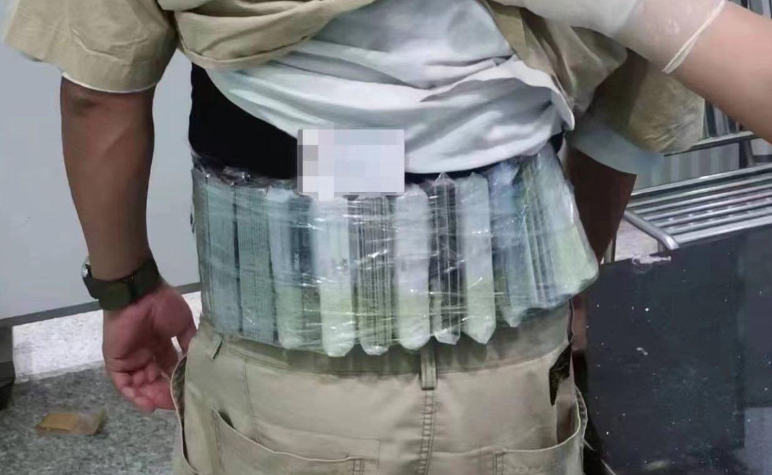 Man Caught Trying To Enter Country With 420 SSDs Taped To His Body