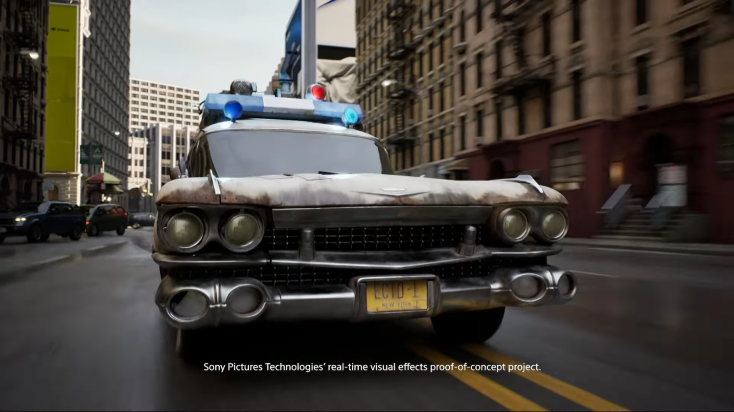 New Ghostbusters footage flexes power of Sony's real-time games engine tech