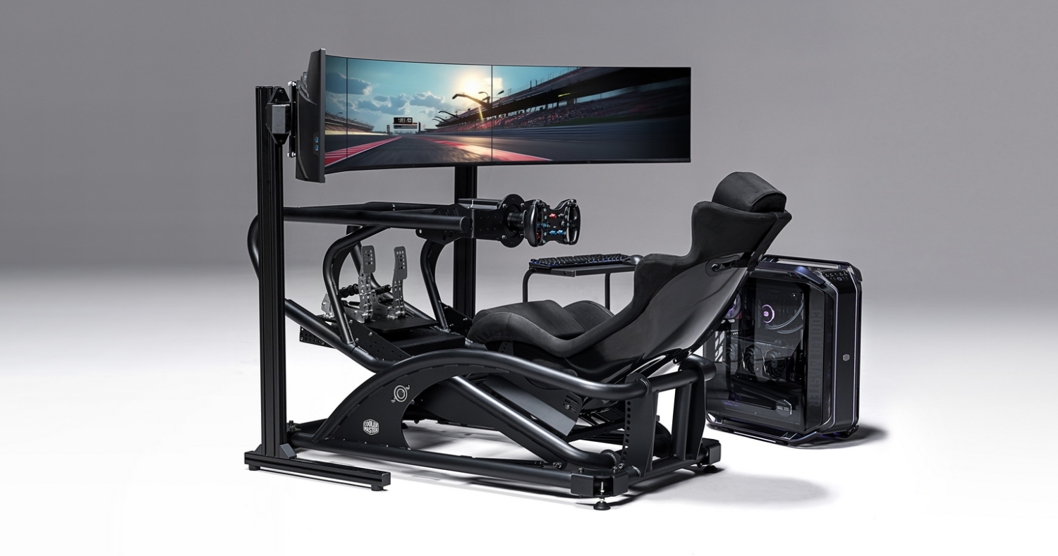 Cooler Master's Dyn X is a reinforced steel cockpit designed for racing ...