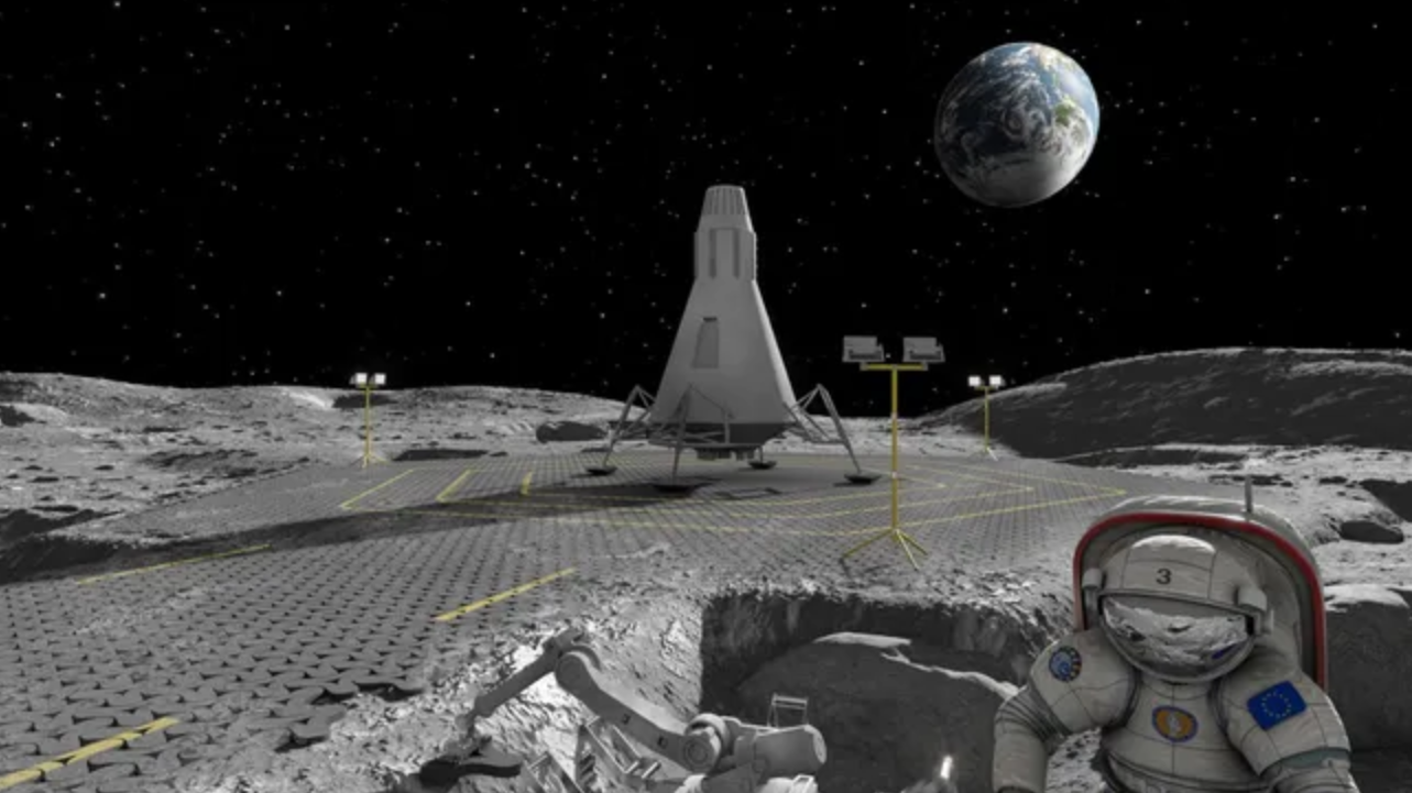 Scientists suggest bombarding the lunar surface with lasers to create ... Scientists suggest bombarding the lunar surface with lasers to create ...