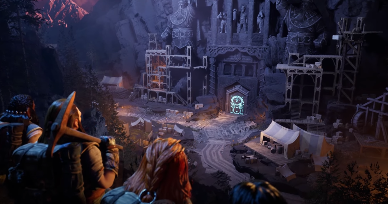 New Lord of the Rings game opening cinematic is voiced by Gimli from ...
