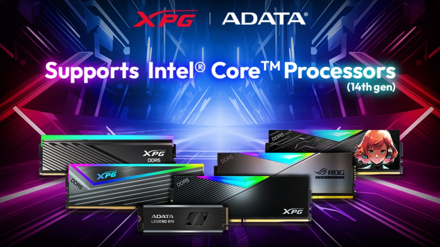 XPG LANCER DDR5-8400 coming soon thanks to Intel 14th Gen CPUs, DDR5 ...