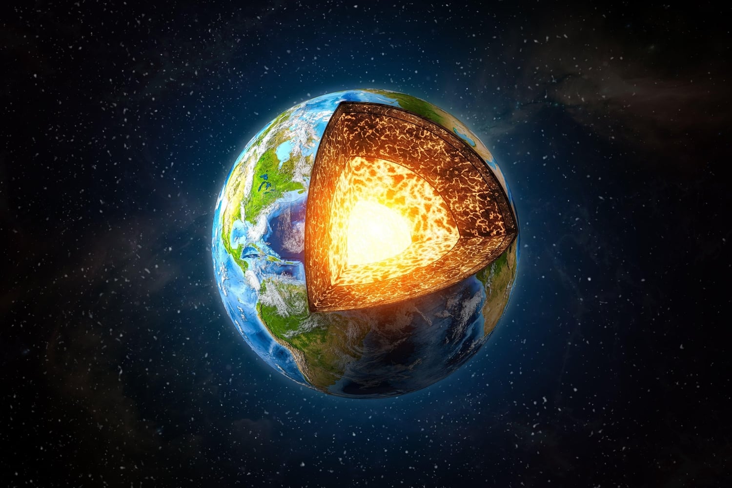 Scientists discover Earth's core may be leaking out onto its surface