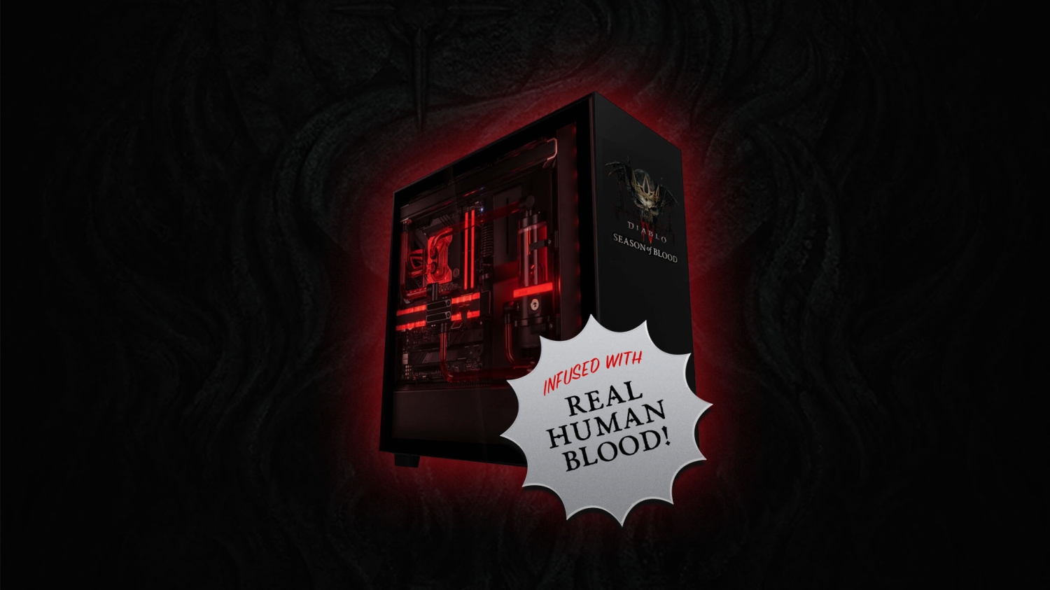 You can win this gaming PC with real human blood in it, if players ...