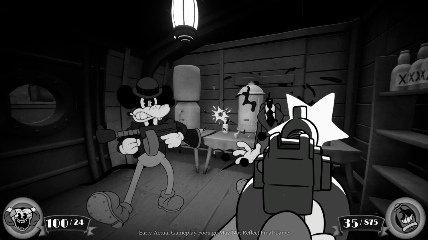 Mouse is a new shooter that blends Doom with 1930s cartoon style, and ...