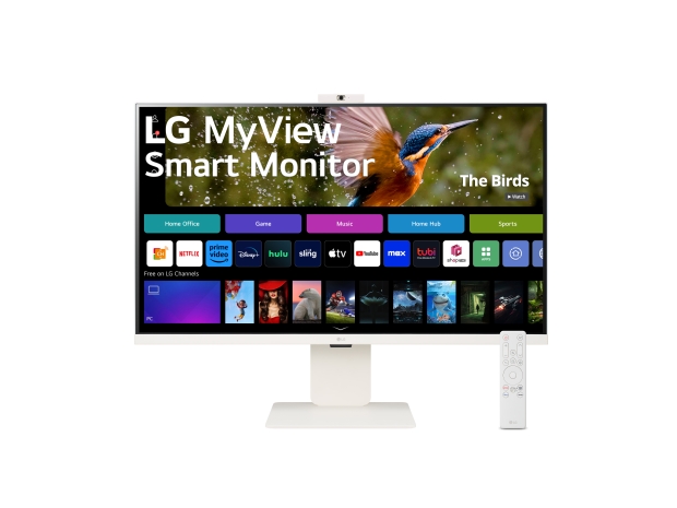 LG teases new 'MyView' 4K smart monitors with a virtually borderless design