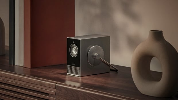 LG CineBeam Qube is a compact 4K projector with excellent color ...