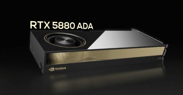 NVIDIA RTX 5880 ADA workstation GPU launched with 48GB VRAM