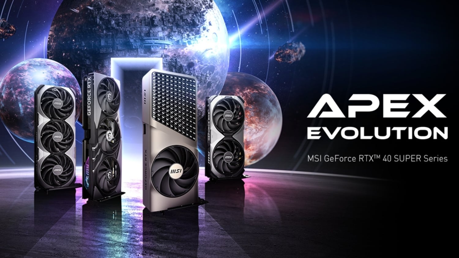 MSI GeForce RTX 40 SUPER Series has a new EXPERT card that looks like a ...