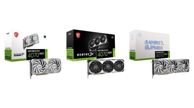 MSI GeForce RTX 40 SUPER Series has a new EXPERT card that looks like a ...