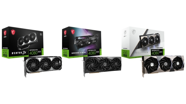MSI GeForce RTX 40 SUPER Series has a new EXPERT card that looks like a ...