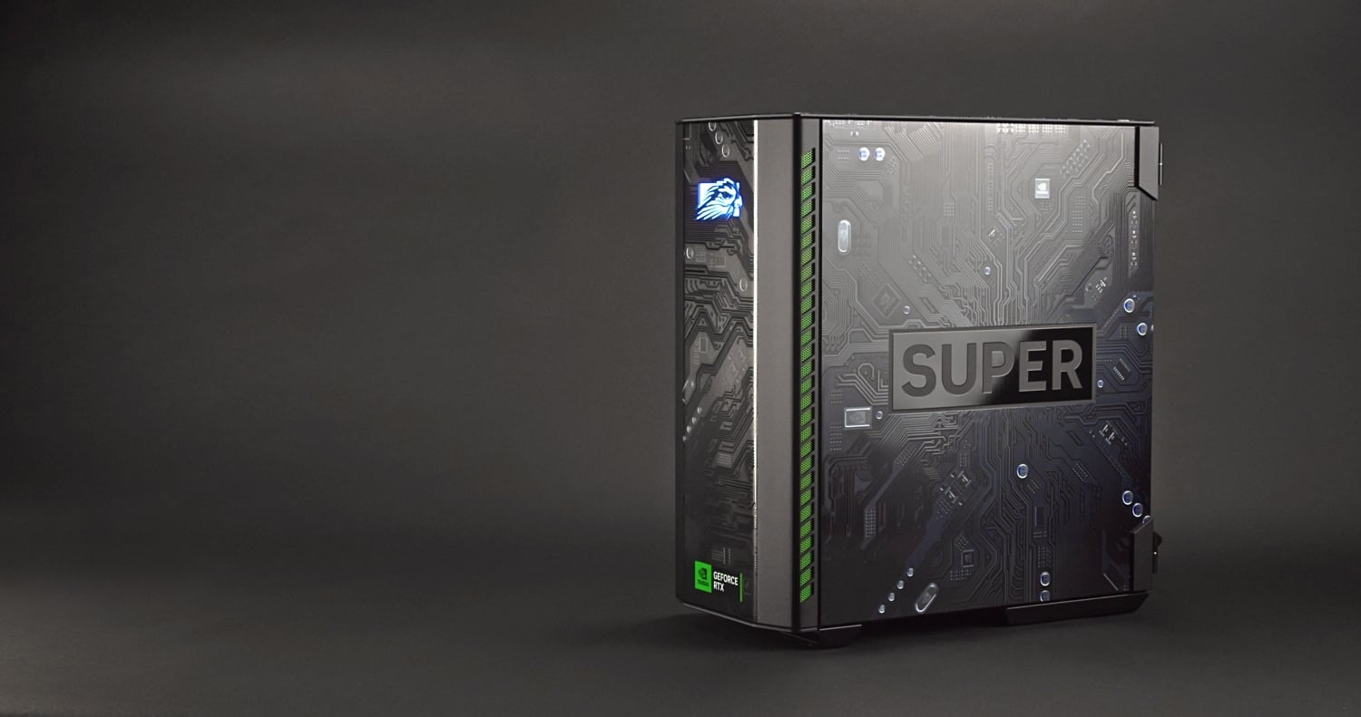 You can win this one-of-a-kind custom RTX 4080 SUPER-themed Falcon ...