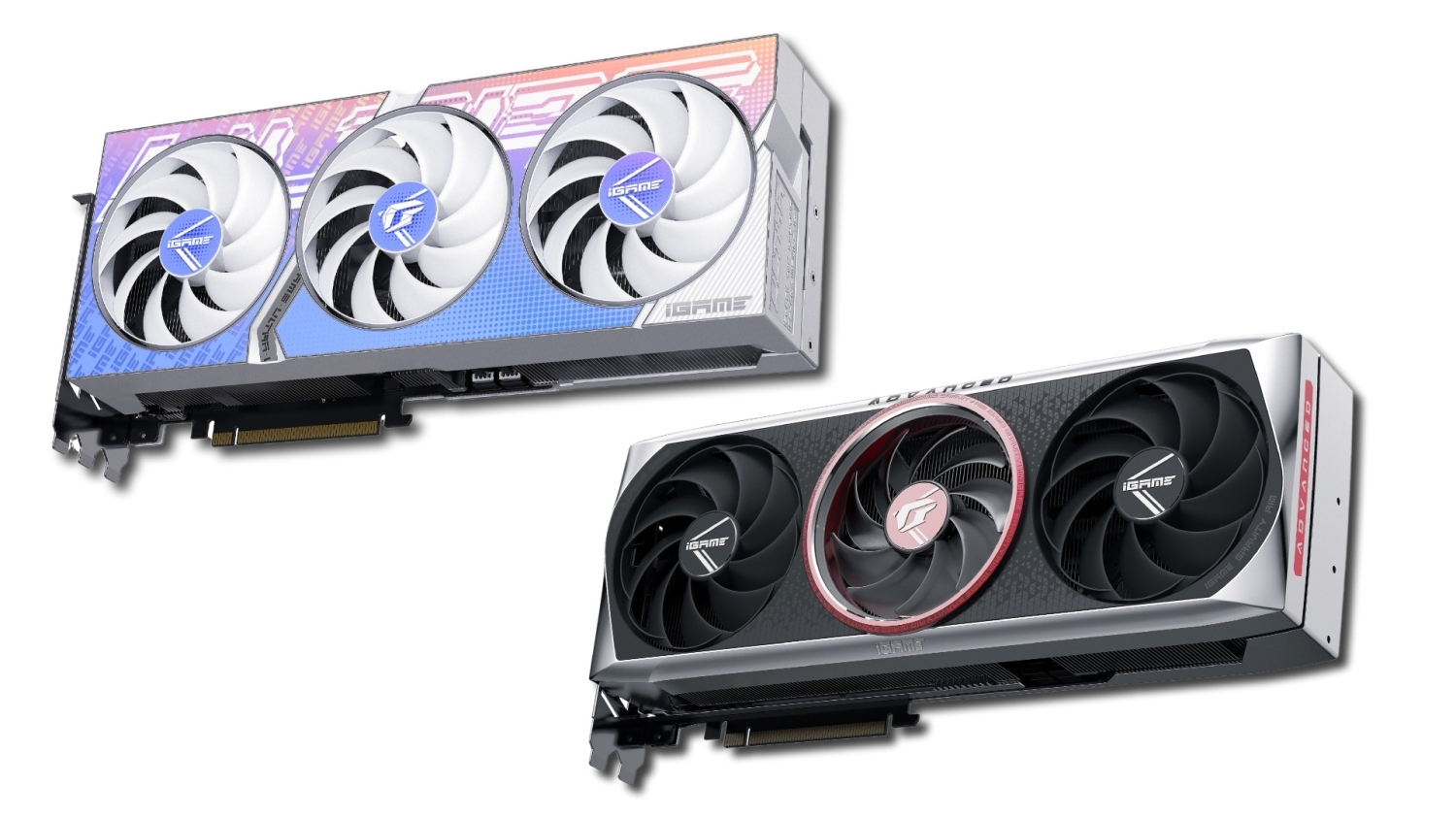 COLORFUL iGame GeForce RTX 40 SUPER GPUs - all-white Vulcan, liquid ...