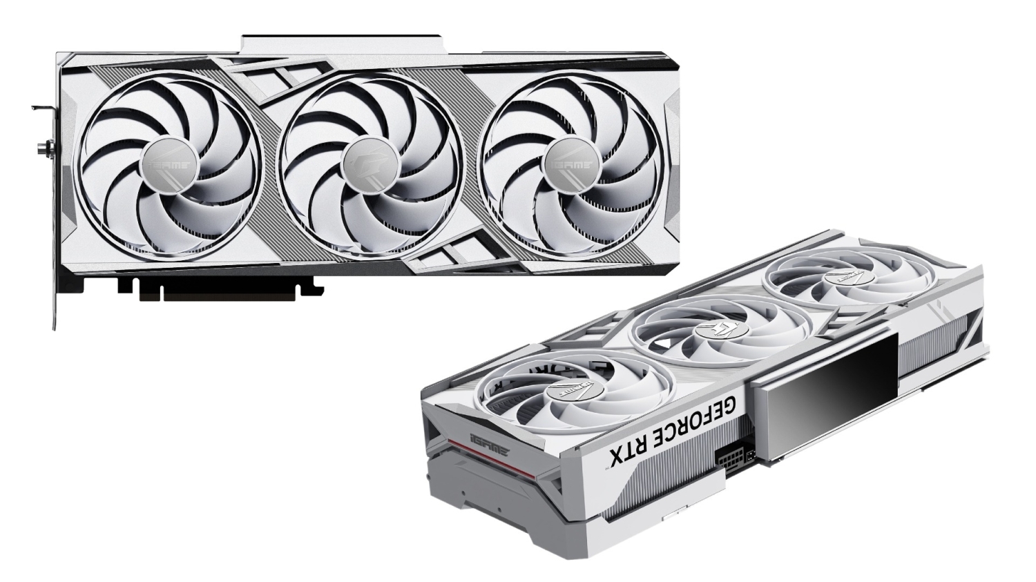 COLORFUL iGame GeForce RTX 40 SUPER GPUs - all-white Vulcan, liquid ...