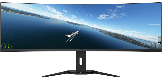 GIGABYTE showcases huge OLED super ultrawide gaming monitor at CES 2024