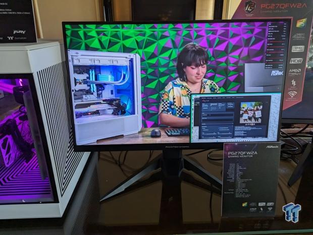 ASRock's new Phantom Gaming monitors include a 34-inch 1440p OLED beast ...