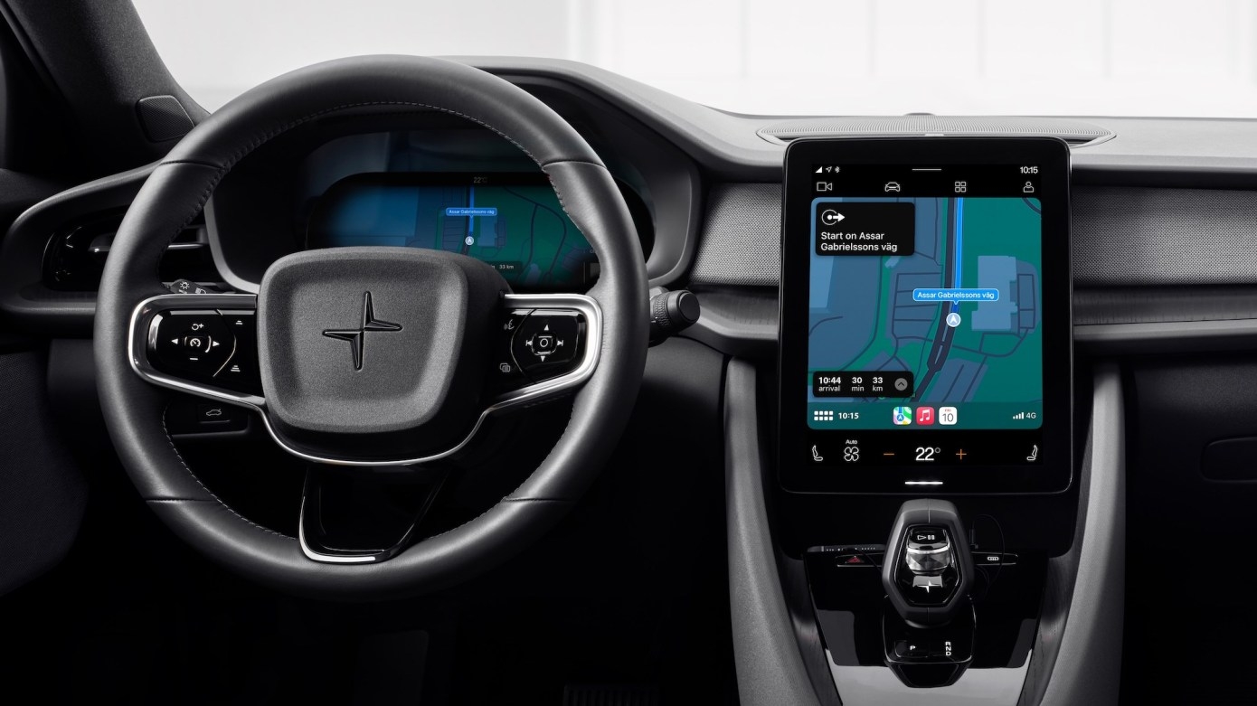 Polestar isn't getting ready of Apple CarPlay or Android Auto any time soon