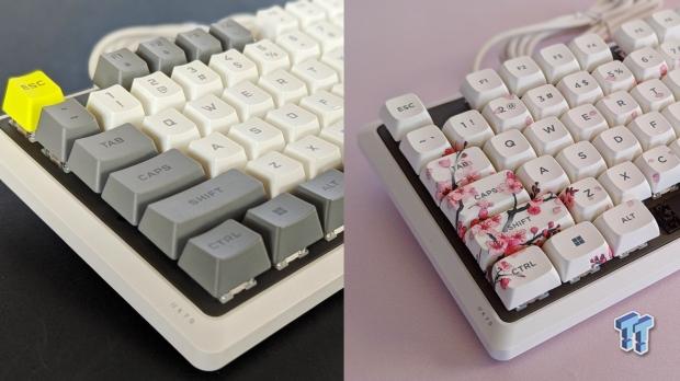 Refreshing the Corsair K70 Core mechanical keyboard with Cherry Blossom ...