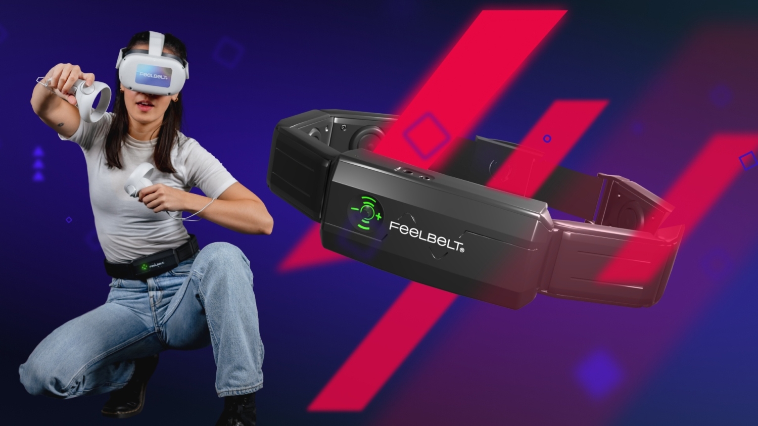 Feelbelt is designed to immerse you in sound as it 'transmits every ...