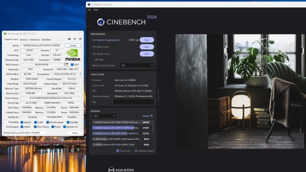 NVIDIA GeForce RTX 4080 SUPER, RTX 4070 Ti cards are floating around ...