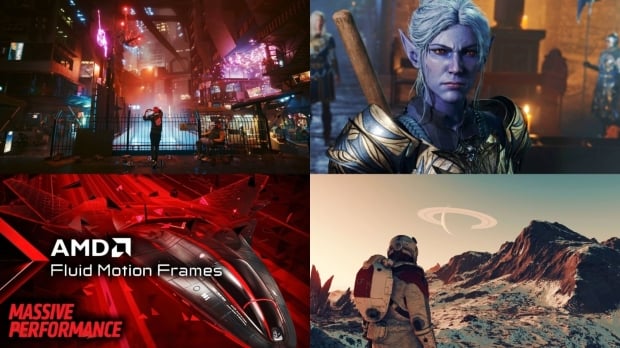 AMD Fluid Motion Frames has launched, bringing frame generation to ...