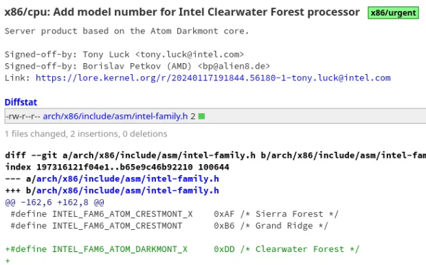 Intel confirms: Xeon 'Clearwater Forest' CPU series will feature Darkmont-based E-Cores