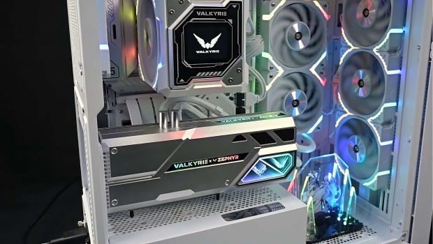 Zephyr's new GeForce RTX 4080 SUPER Valkyrie has 280mm AIO cooler ...
