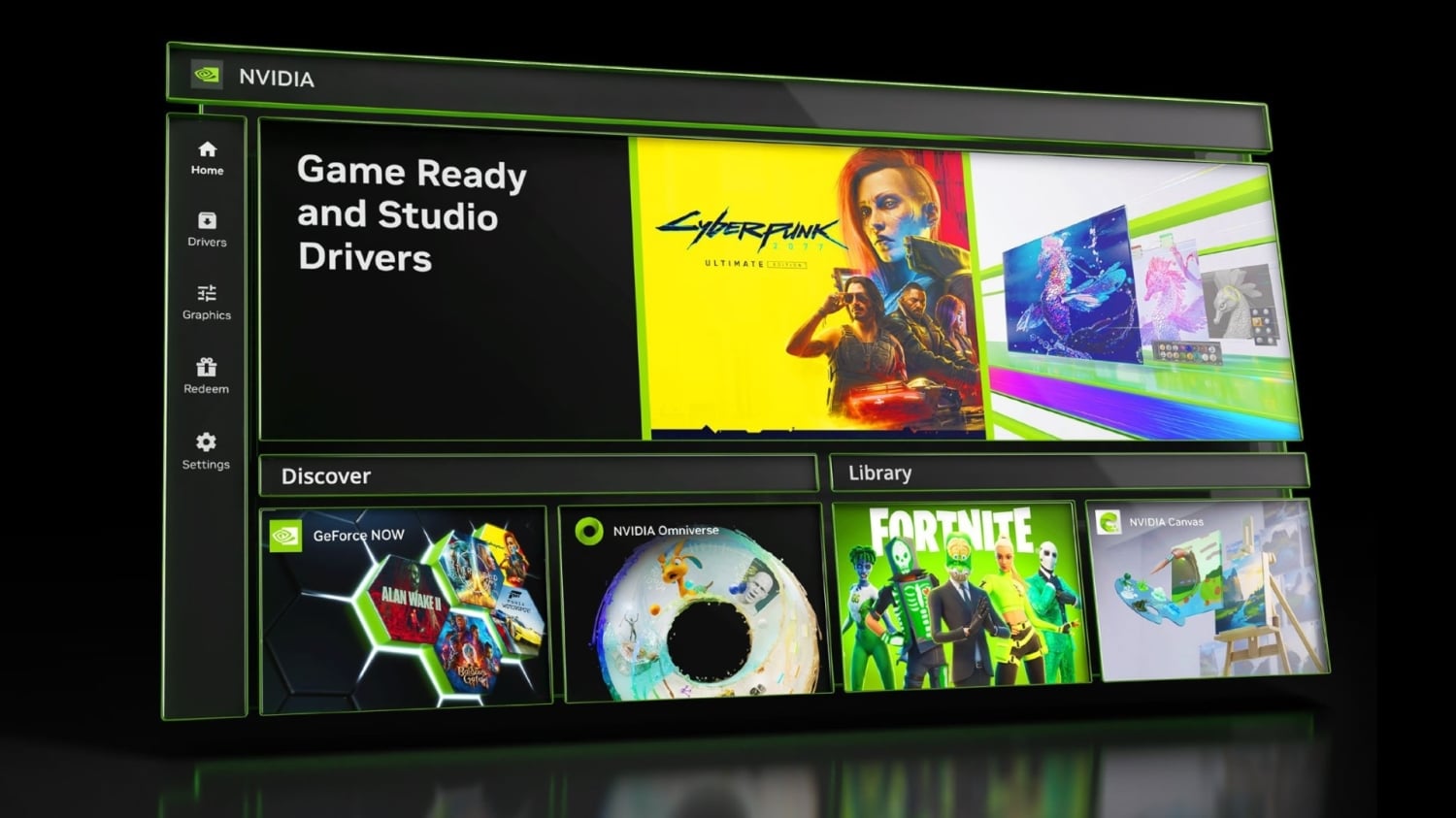 NVIDIA App for GPUs combines GeForce Experience and Control Panel with ...
