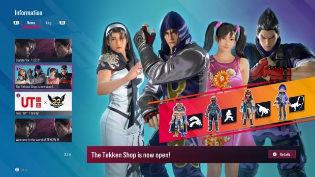 Tekken 8's microtransaction store is now open for business
