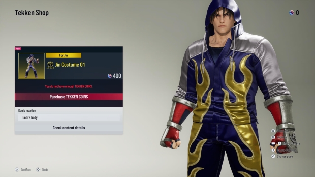 Tekken 8's microtransaction store is now open for business