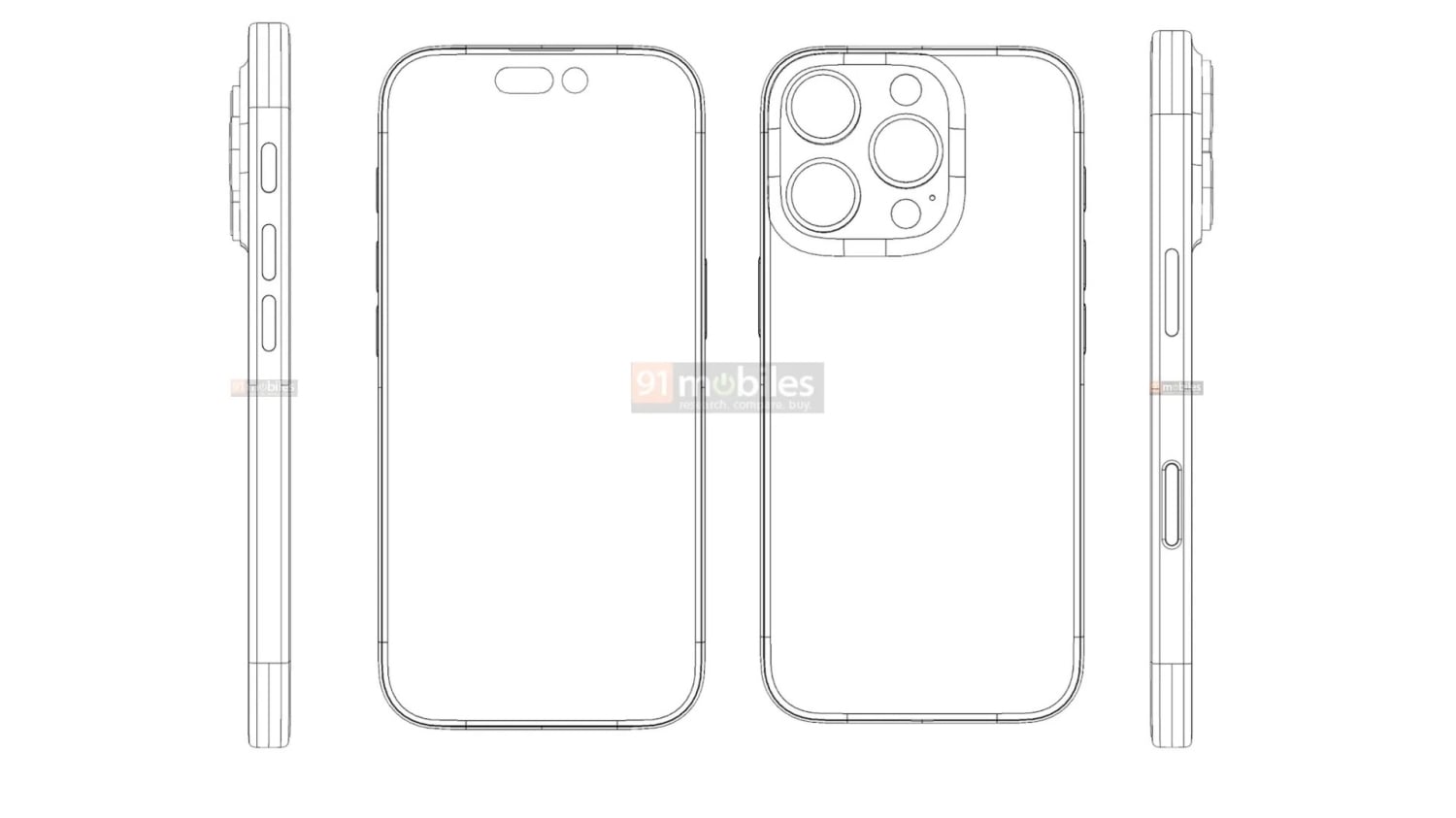 New iPhone 16 Pro CAD renders show rumored Capture Button and new layout