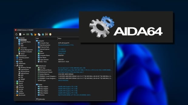 AIDA64 v7.20 released, benchmark tool adds Dark Mode and support for ...