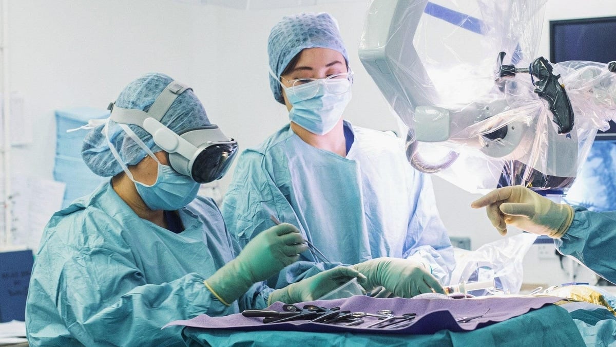 UK surgeons use Apple Vision Pro during surgery to 'eliminate human error'