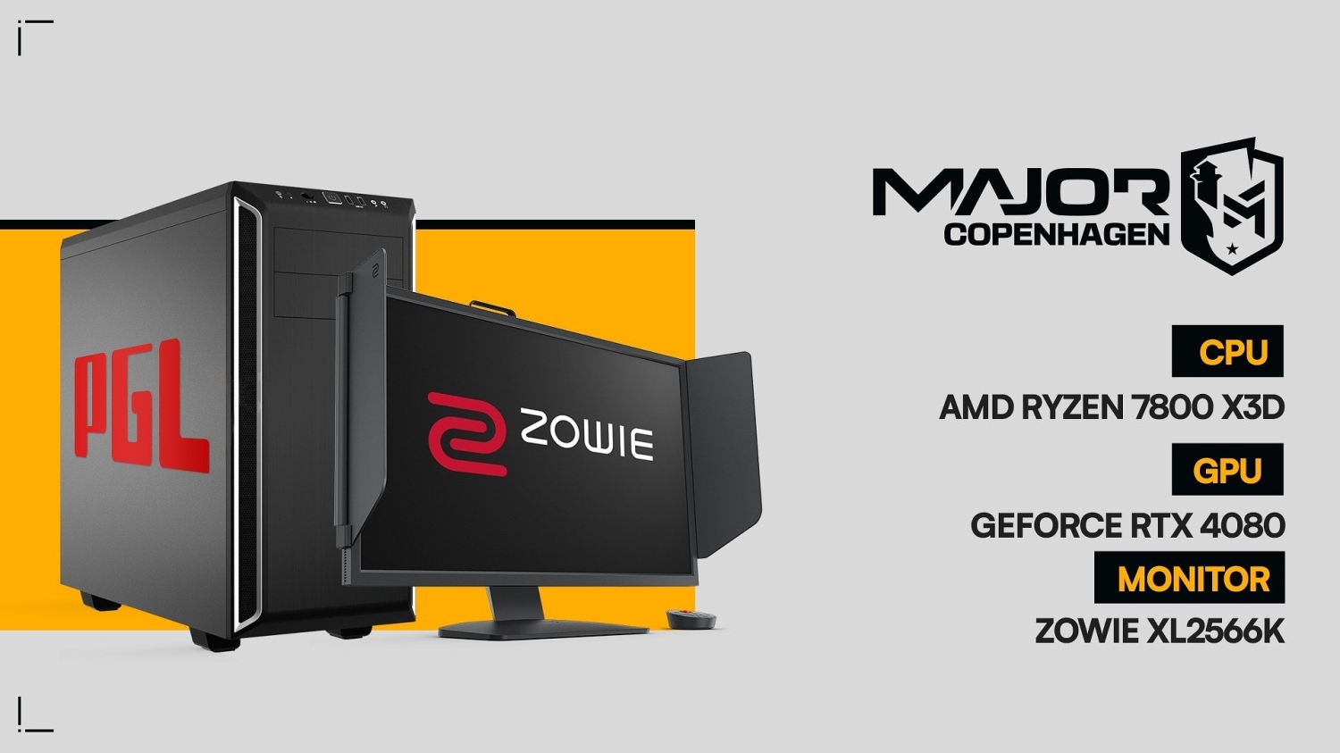 PGL CS2 tournament uses Ryzen 7 7800X3D CPU and GeForce RTX 4080 GPU ...