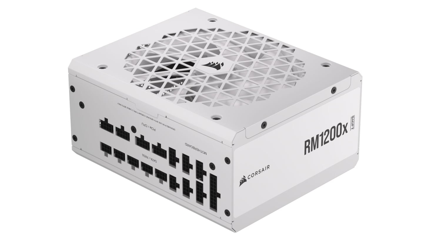 Corsair's new white RMx SHIFT 750W to 1200W PSUs have side-mounted ...