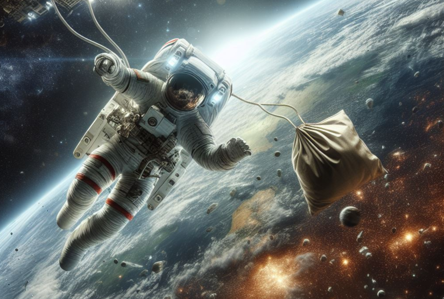 NASA astronaut explains the dreaded loss of a $100,000 bag in space